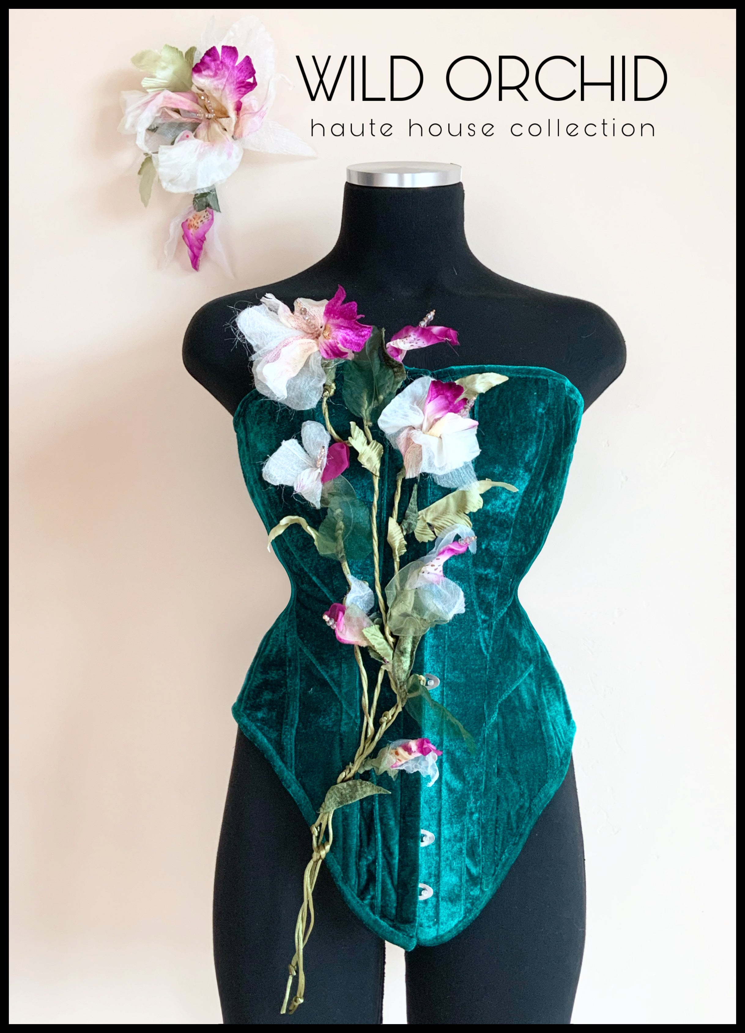 WILD ORCHID CORSET – Fiori Couture
