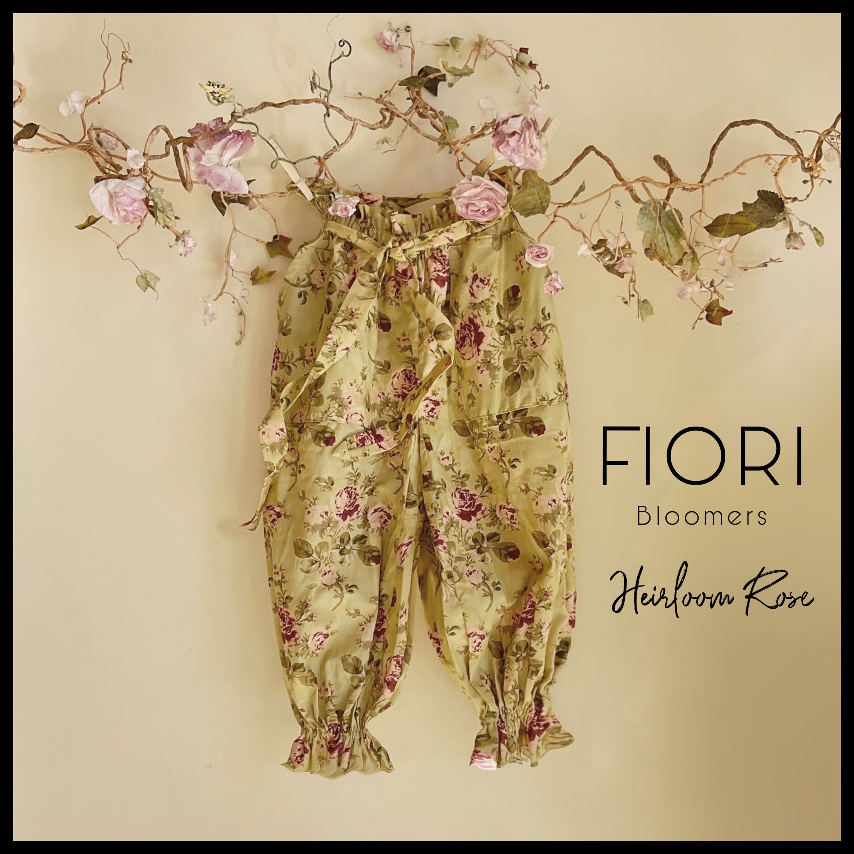 HEIRLOOM ROSE BLOOMERS – Fiori Couture